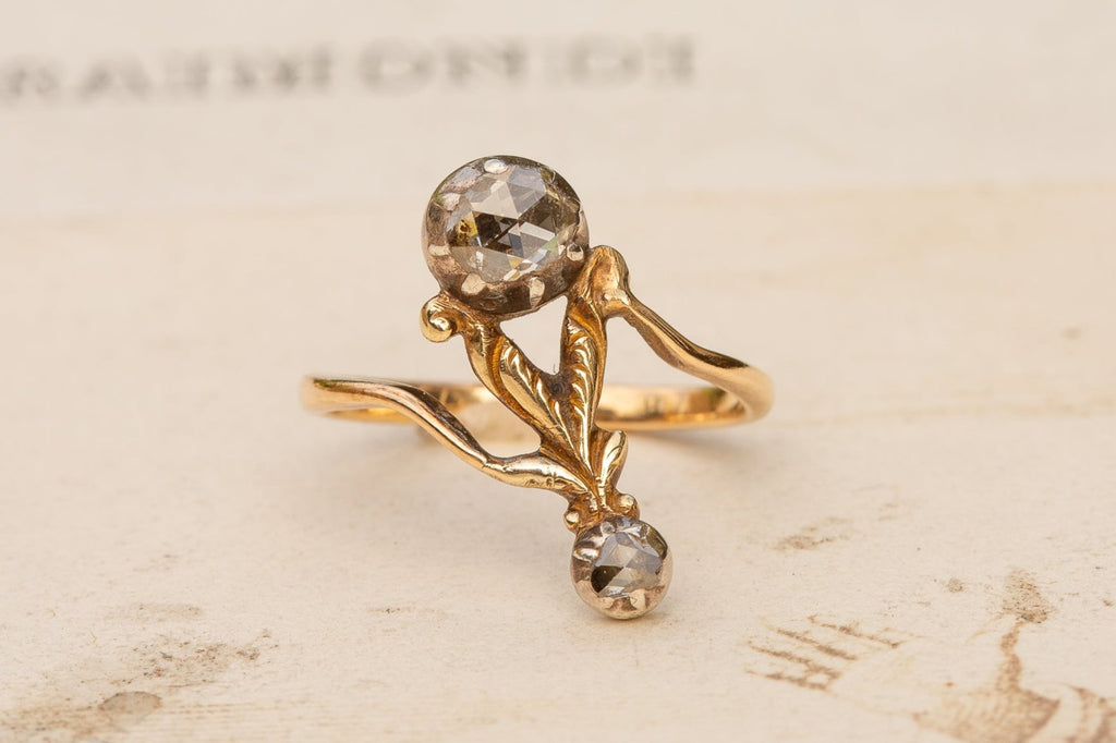 Antique Diamond Comet Ring – Ravensbury Antiques