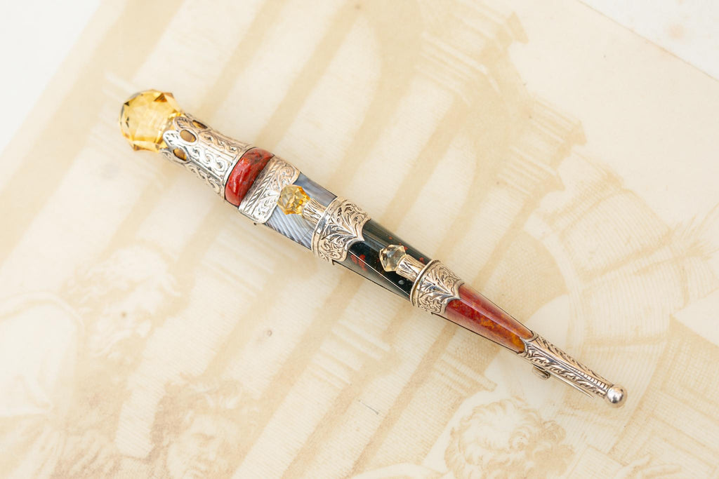 Victorian Scottish Silver Kilt Pin – Ravensbury Antiques