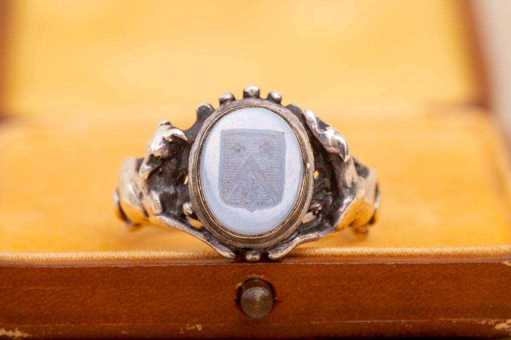 Antique French Silver Intaglio Ring – Ravensbury Antiques