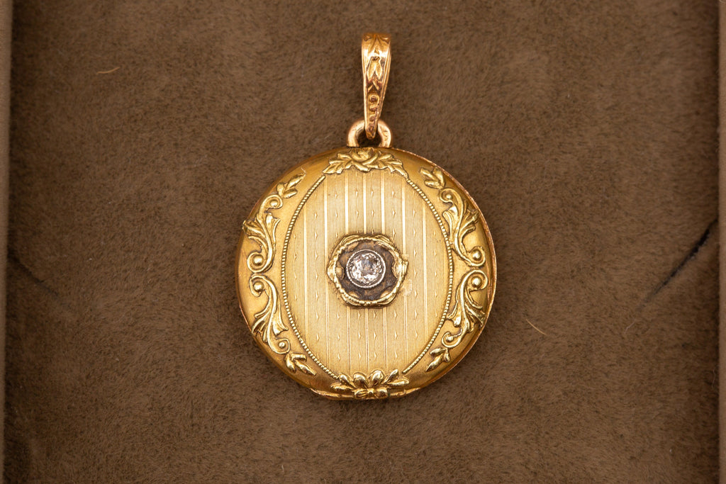 Belle Époque Diamond Locket – Ravensbury Antiques