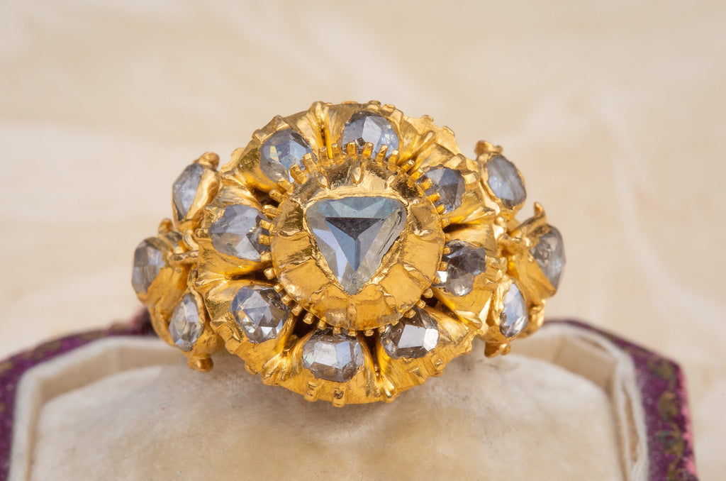 Important Royal Siam Diamond Ring – Ravensbury Antiques