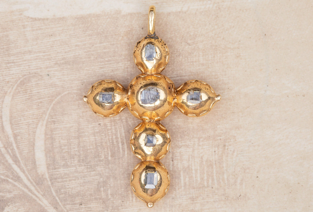 18th Century Baroque Diamond Cross Pendant – Ravensbury Antiques
